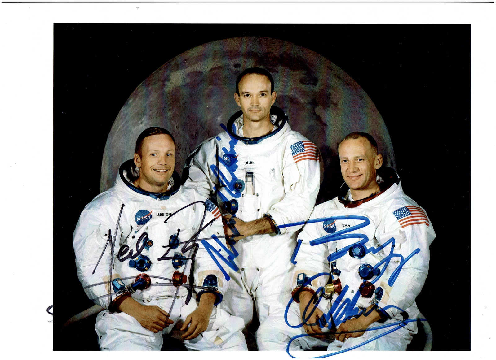 293700344752: Apollo 11 autographs - collectSPACE: Messages