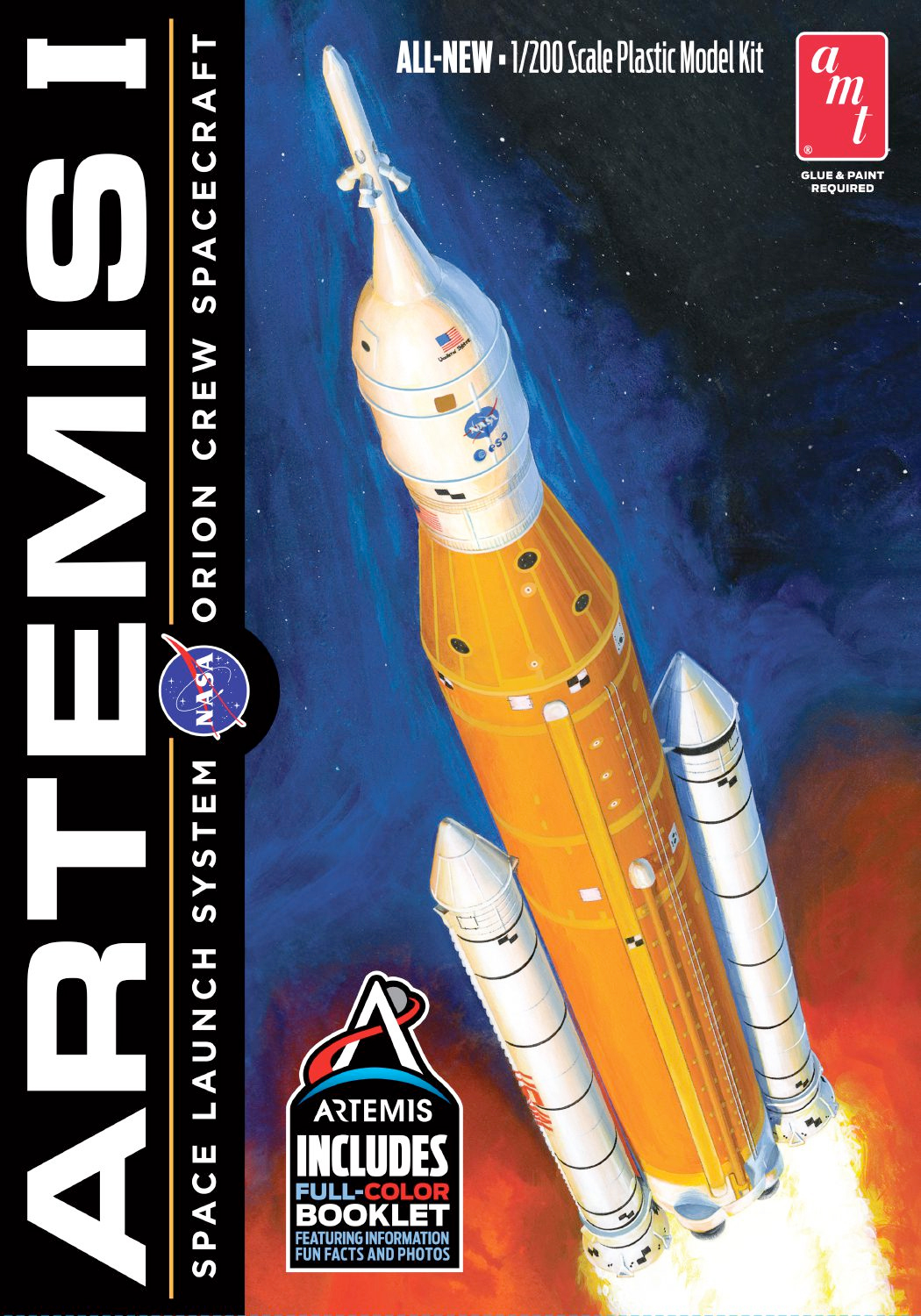 AMT 1:200 Artemis 1 SLS scale model kit - collectSPACE: Messages