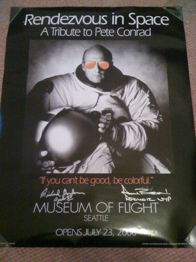 Value of Bean, Gordon signed Conrad posters - collectSPACE: Messages