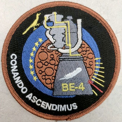 Blue Origin BE-4 engine patch - collectSPACE: Messages