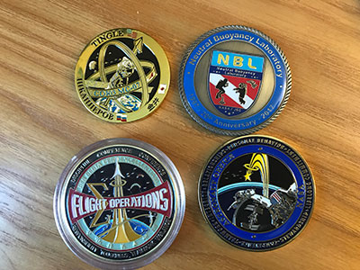 FS: NASA and astronaut challenge coins - collectSPACE: Messages