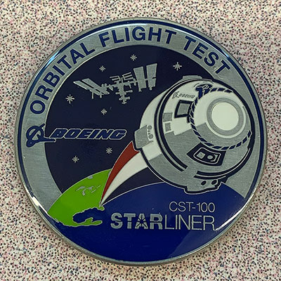 Boeing Starliner Orbital Flight Test medallion - collectSPACE: Messages
