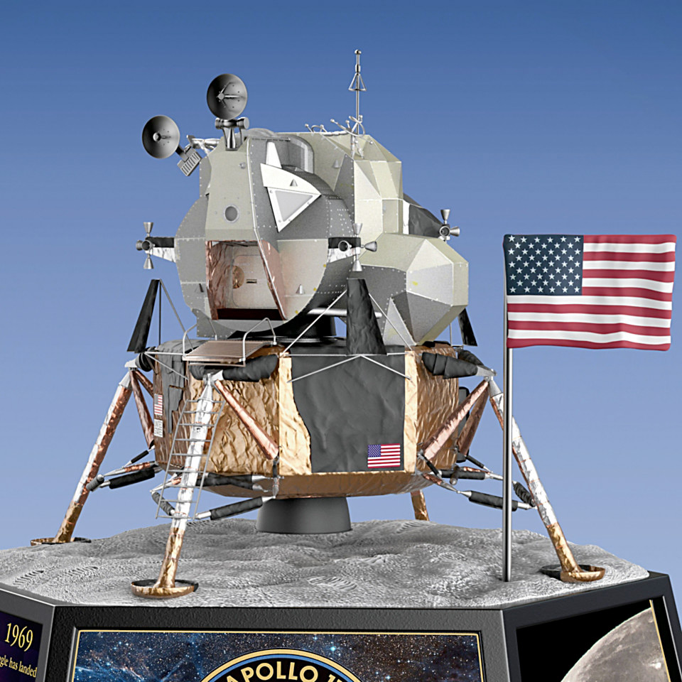 Bradford Exchange Apollo 50th Lunar Module - collectSPACE: Messages