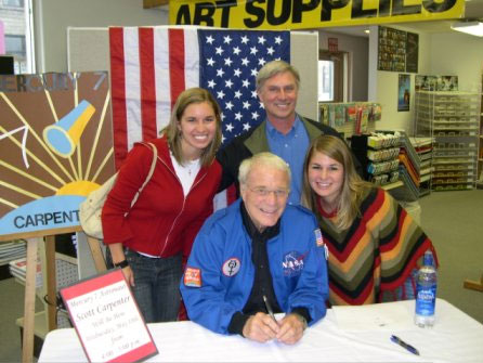 Scott Carpenter in Sandpoint - collectSPACE: Messages