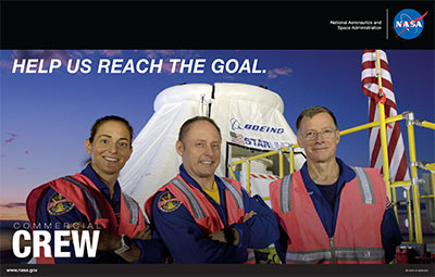 Commercial Crew safety awareness posters - collectSPACE: Messages