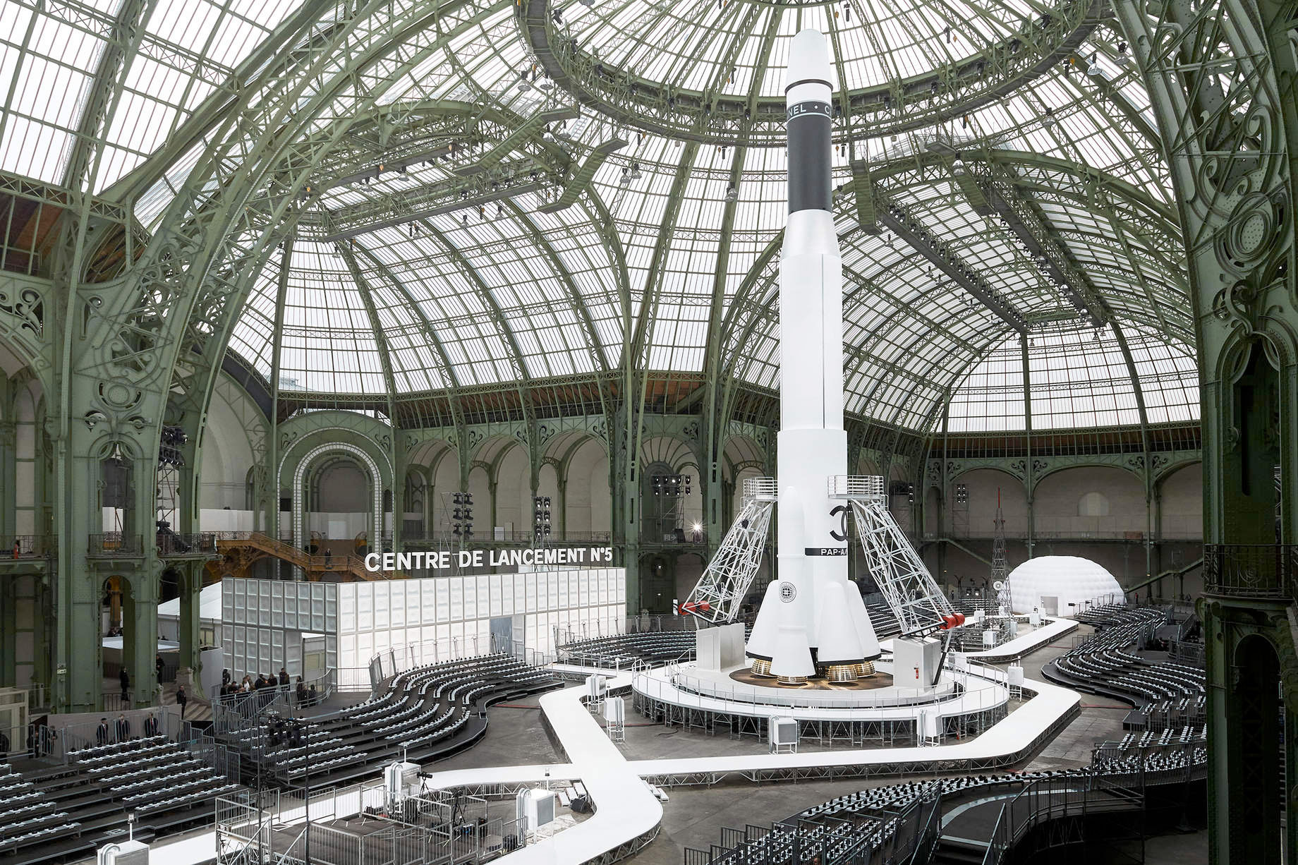 Chanel 'launches' rocket at Paris Fashion Show - collectSPACE: Messages