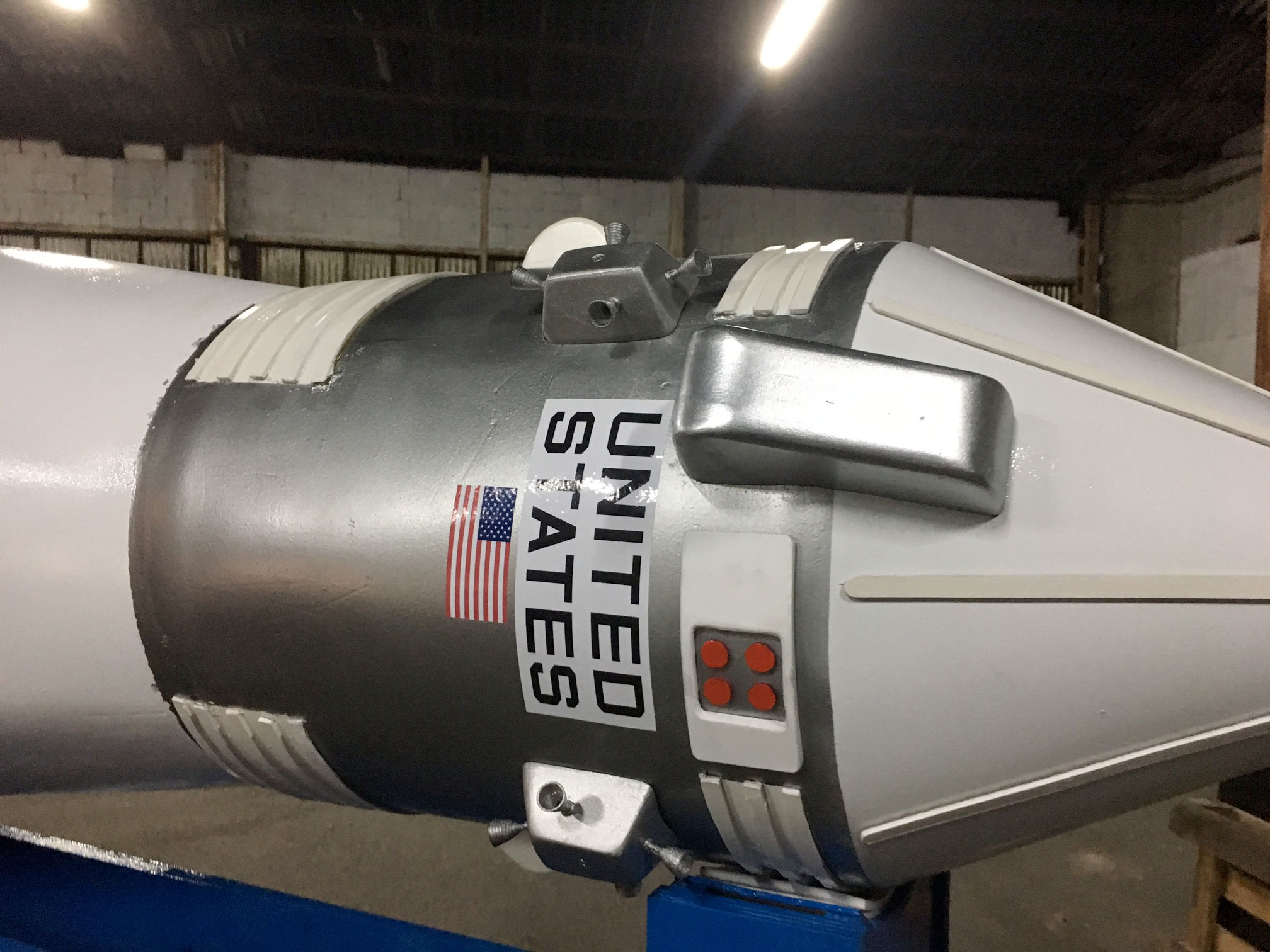 Apollo Saturn V 1:10 scale model (ADAA) - collectSPACE: Messages