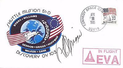 FS: Shuttle astronaut signed covers - collectSPACE: Messages