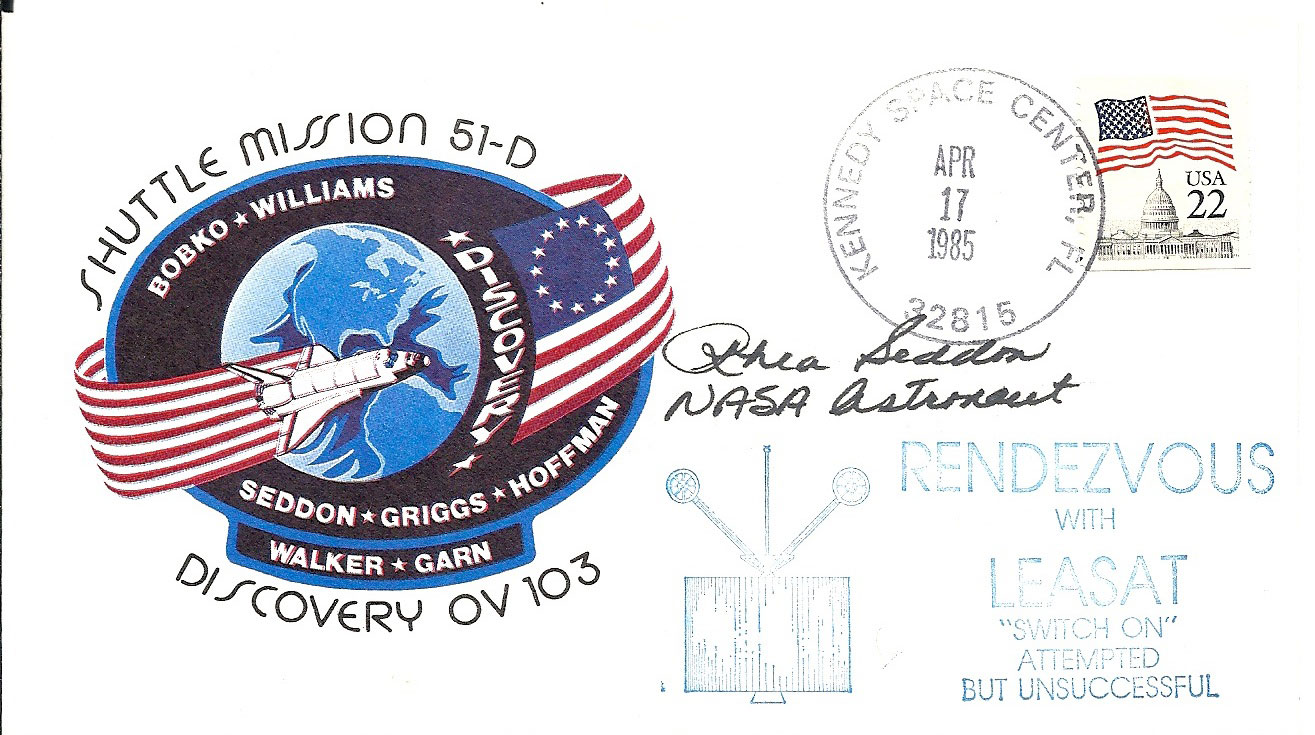 FS: Shuttle astronaut signed covers - collectSPACE: Messages