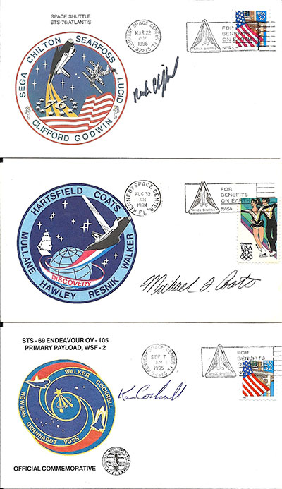 FS: Shuttle astronaut signed covers - collectSPACE: Messages