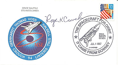 FS: Shuttle astronaut signed covers - collectSPACE: Messages