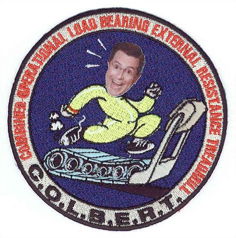 COLBERT space station treadmill patch - collectSPACE: Messages