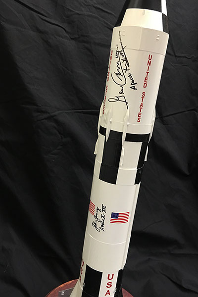 FS: Apollo 10 crew-signed Proach model - collectSPACE: Messages