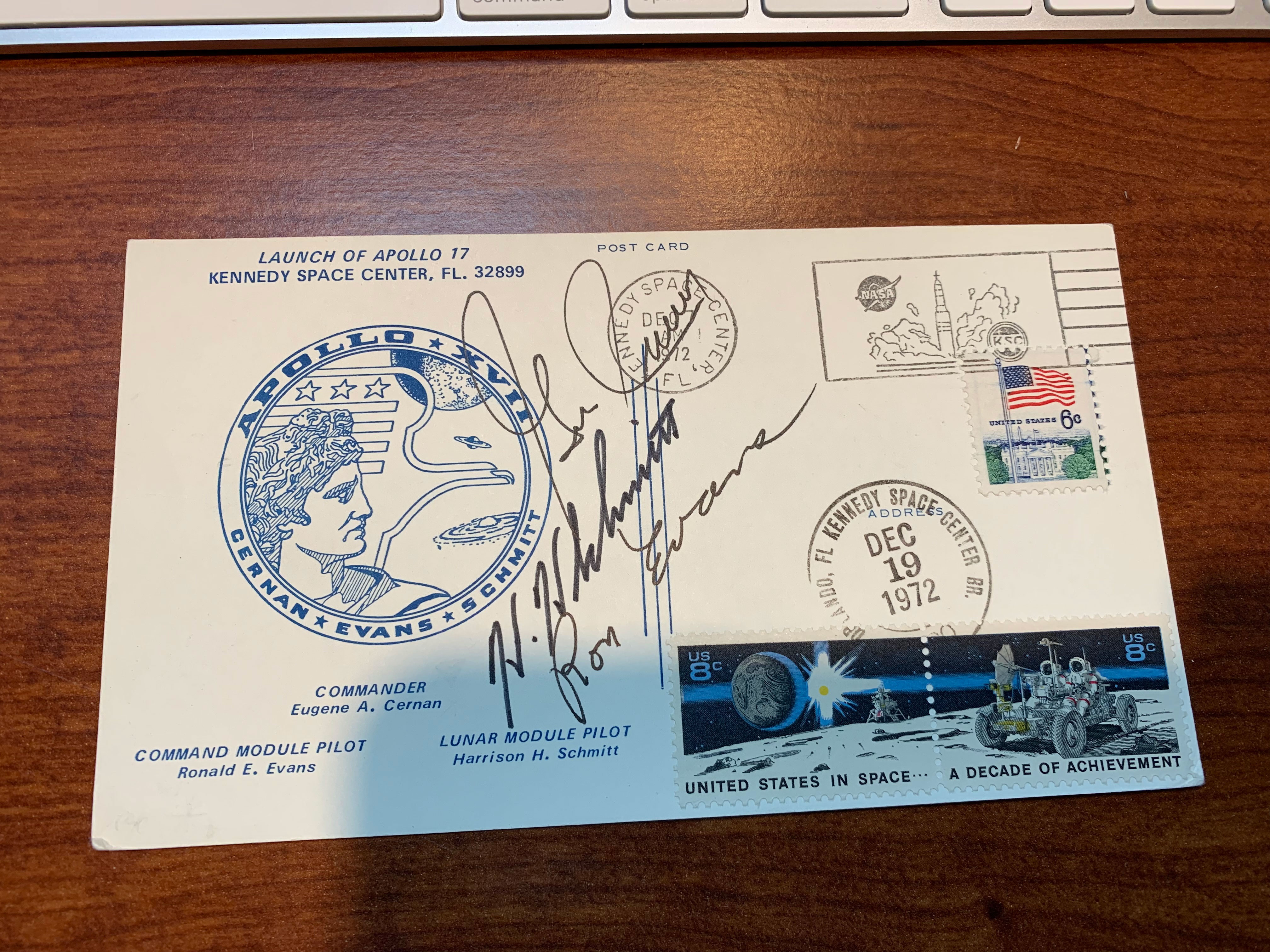 FS: Apollo mission signed covers - collectSPACE: Messages
