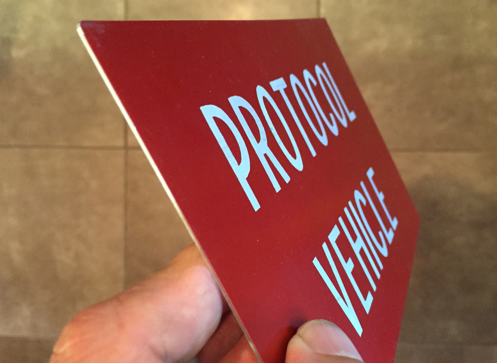 FS: Protocol Vehicle Plaques - collectSPACE: Messages