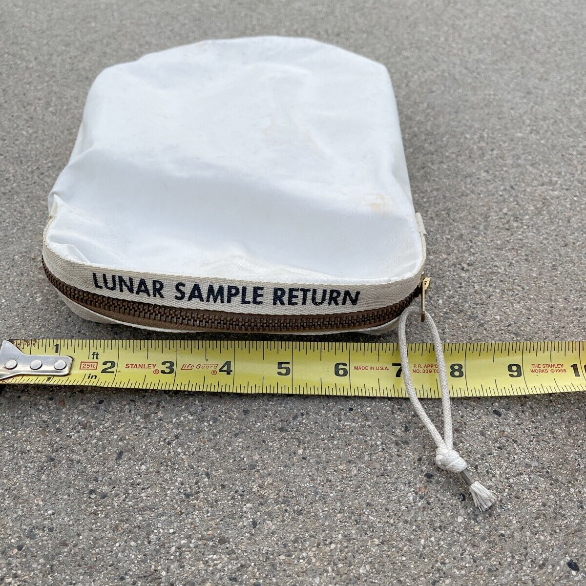 225174272646: Lunar Sample Return Bag - collectSPACE: Messages