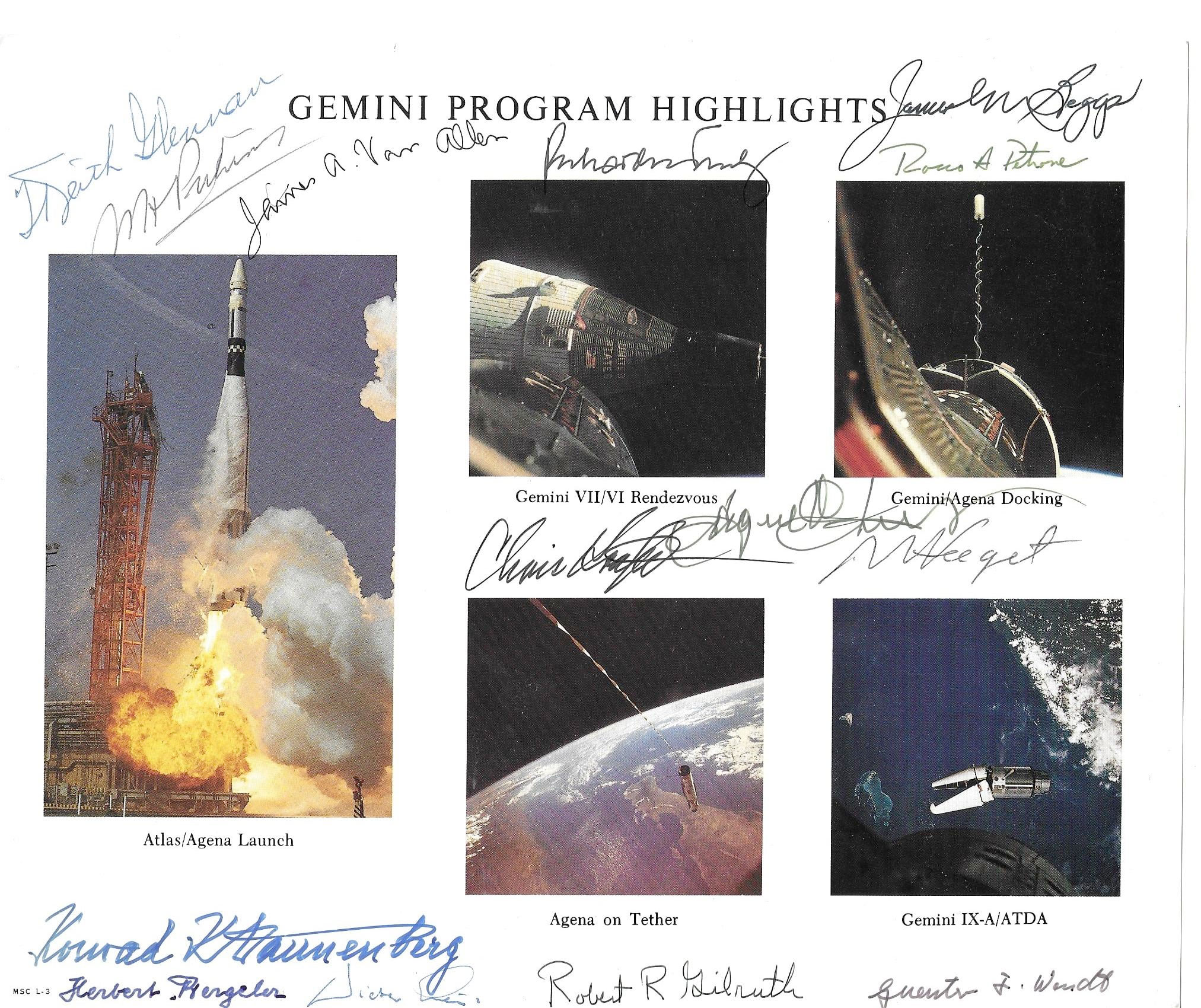 Signature ID on Gemini Highlights litho - collectSPACE: Messages