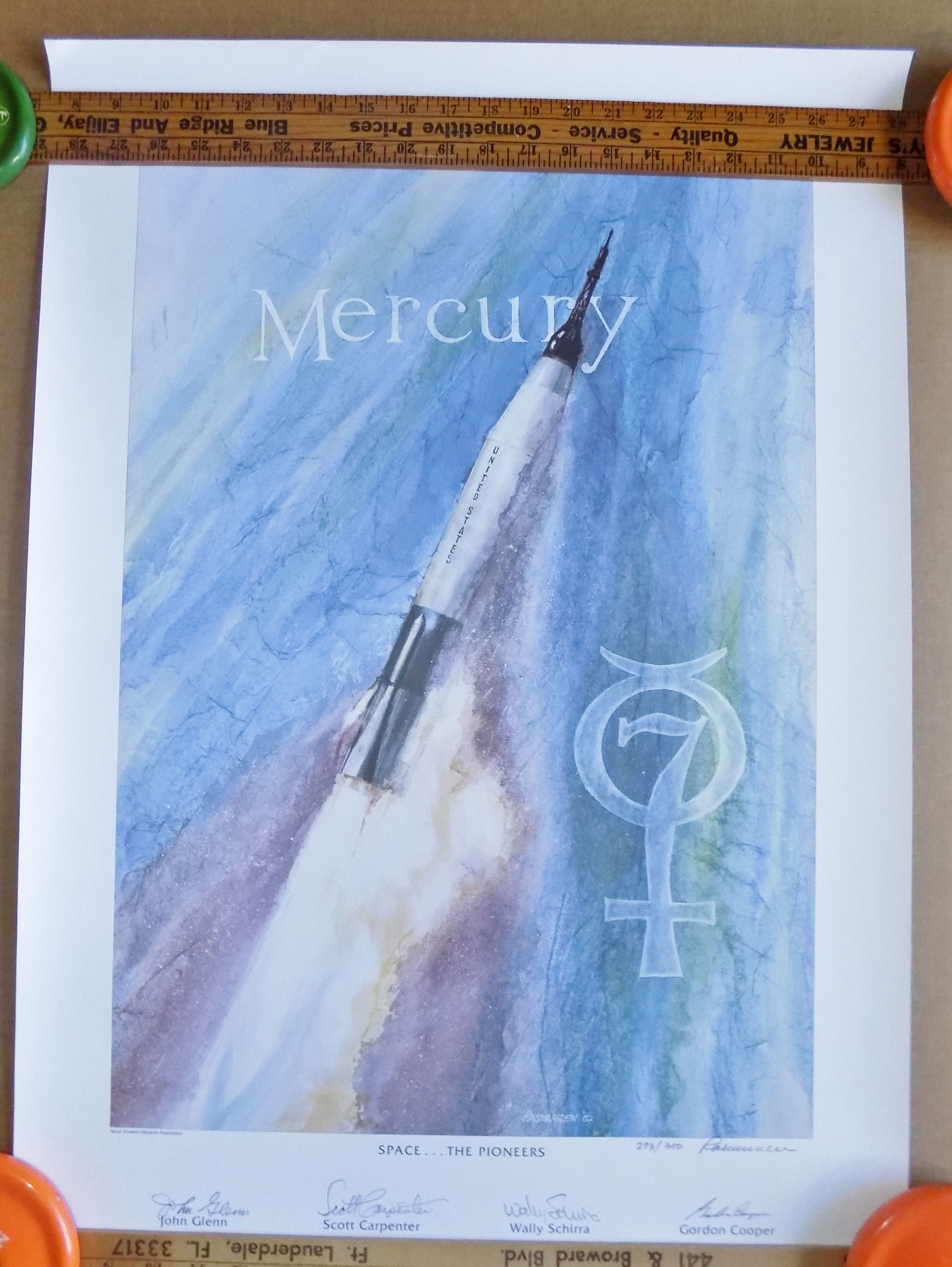 FS: 'Space... The Pioneers' Rasmussen print - collectSPACE: Messages