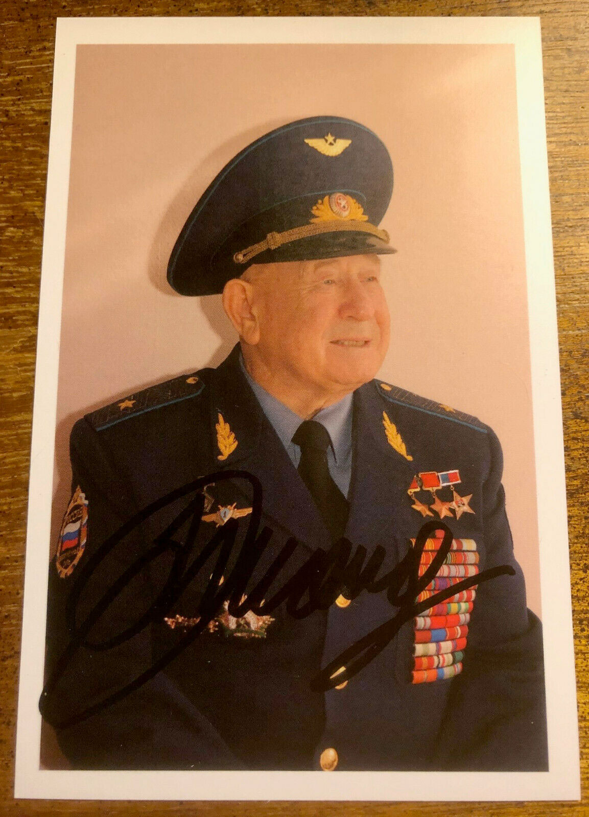 293535759552: Alexei Leonov signature - collectSPACE: Messages