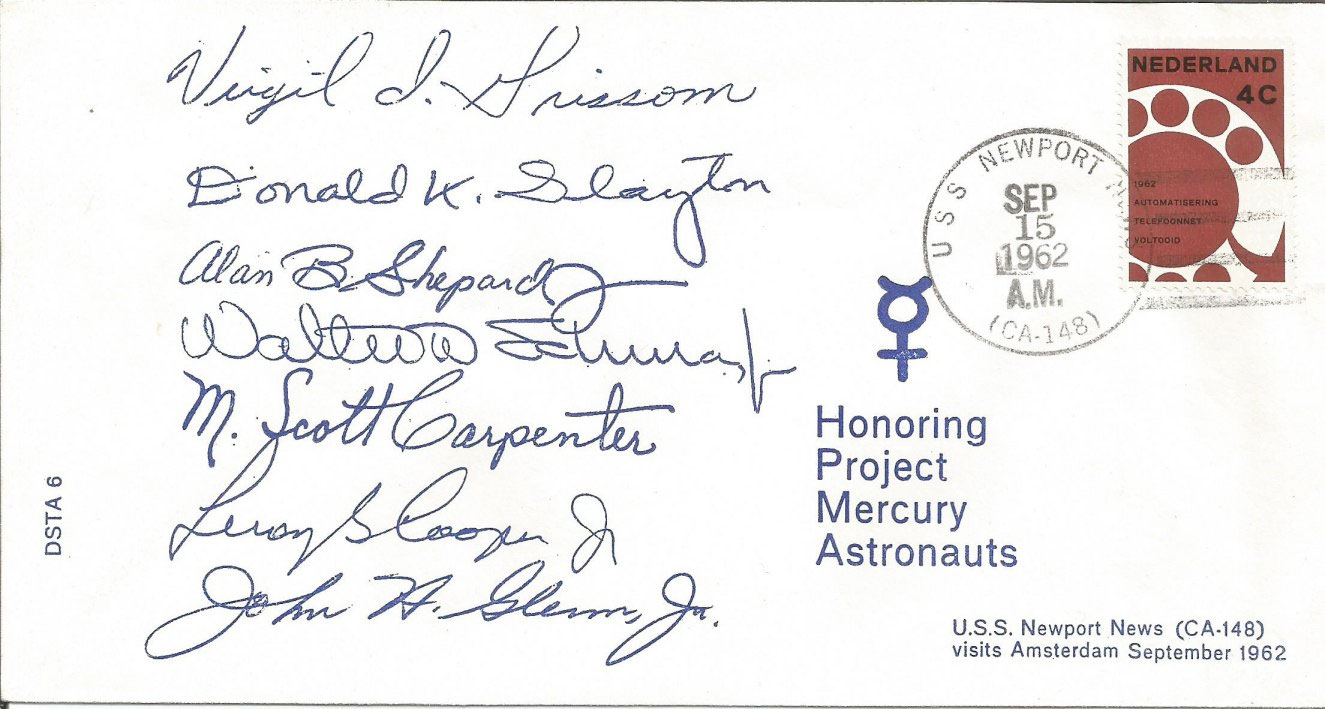 Scott Carpenter autographs or autopens? - collectSPACE: Messages