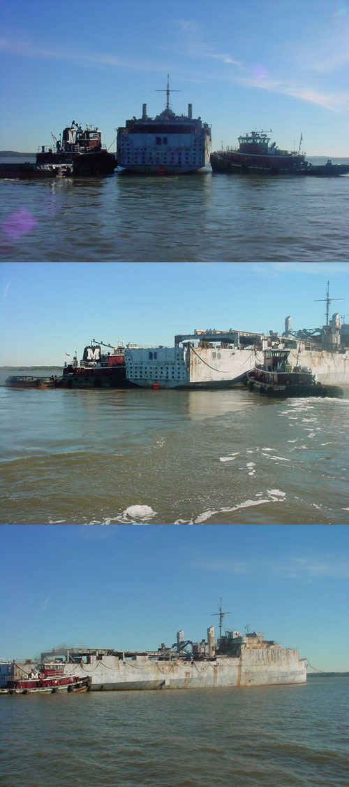 USS DONNER (LSD-20) BEING SCRAPPED - collectSPACE: Messages