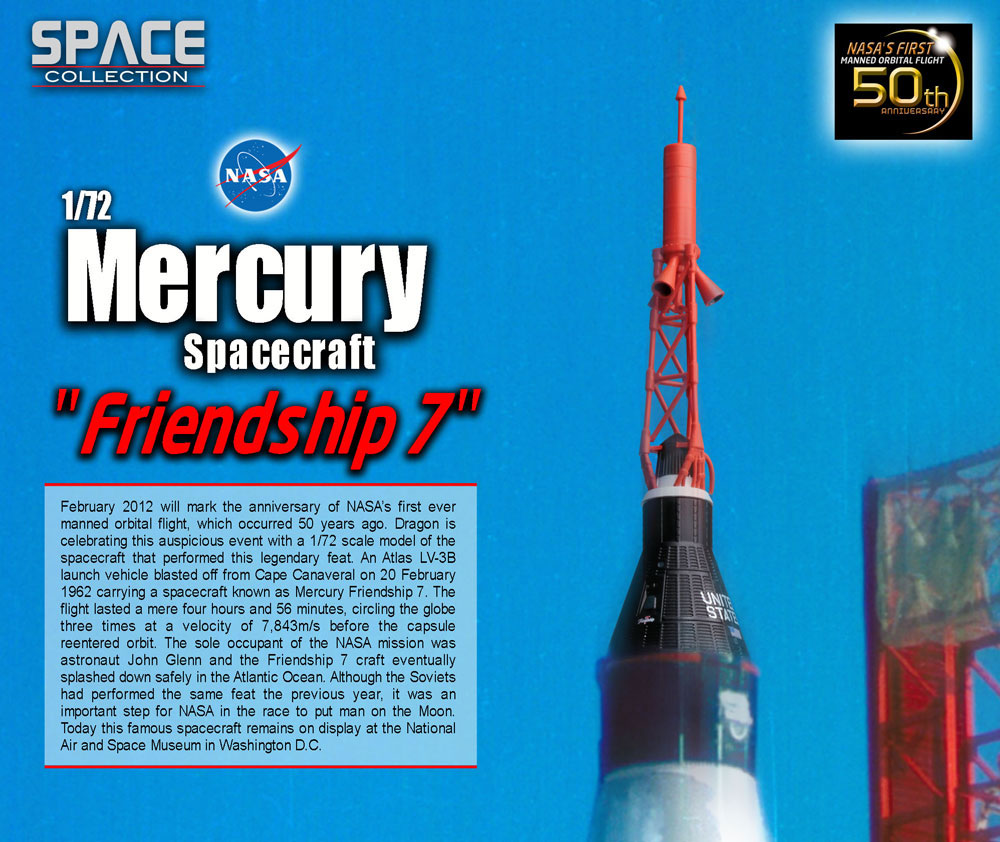 Dragon Models 1:72 Mercury Spacecraft - collectSPACE: Messages