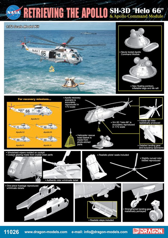 Dragon Models 1:72 Retrieving Apollo kit - collectSPACE: Messages