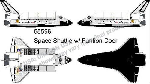 New Dragon Space Shuttles (1/400) - collectSPACE: Messages