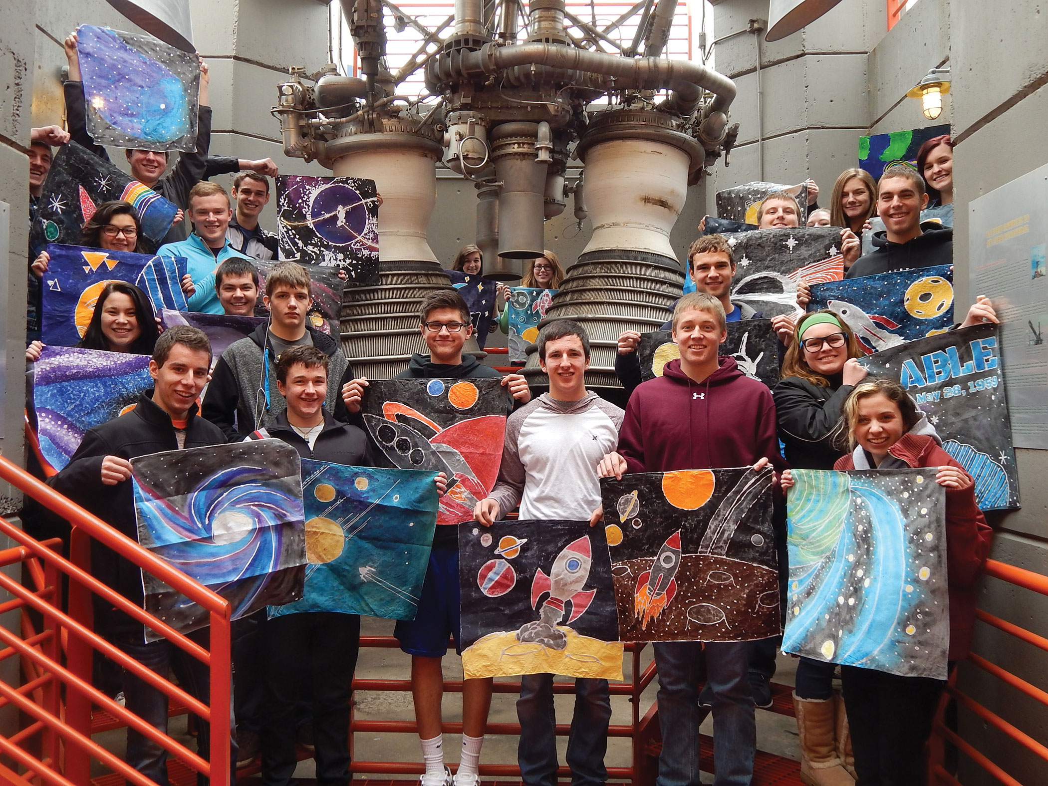 The Dream Rocket: Art project to wrap Saturn V - collectSPACE: Messages