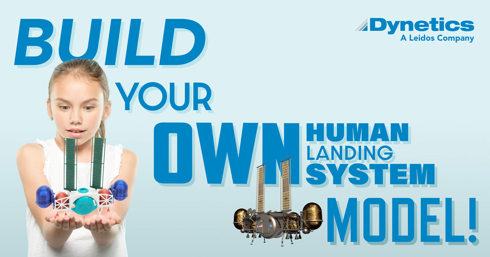 Dynetics Human Landing System DYI model - collectSPACE: Messages