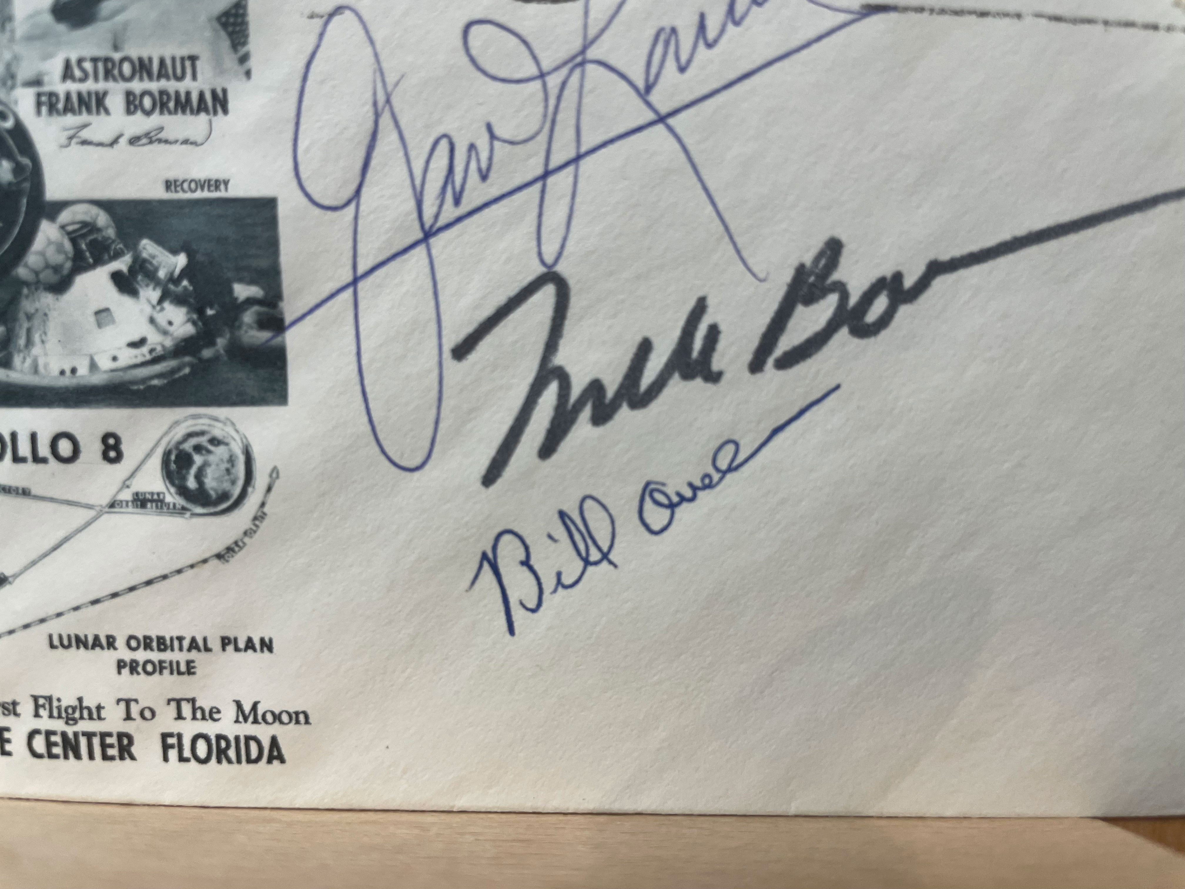 Advice on Gemini 8, Apollo 8, 11 signatures - collectSPACE: Messages
