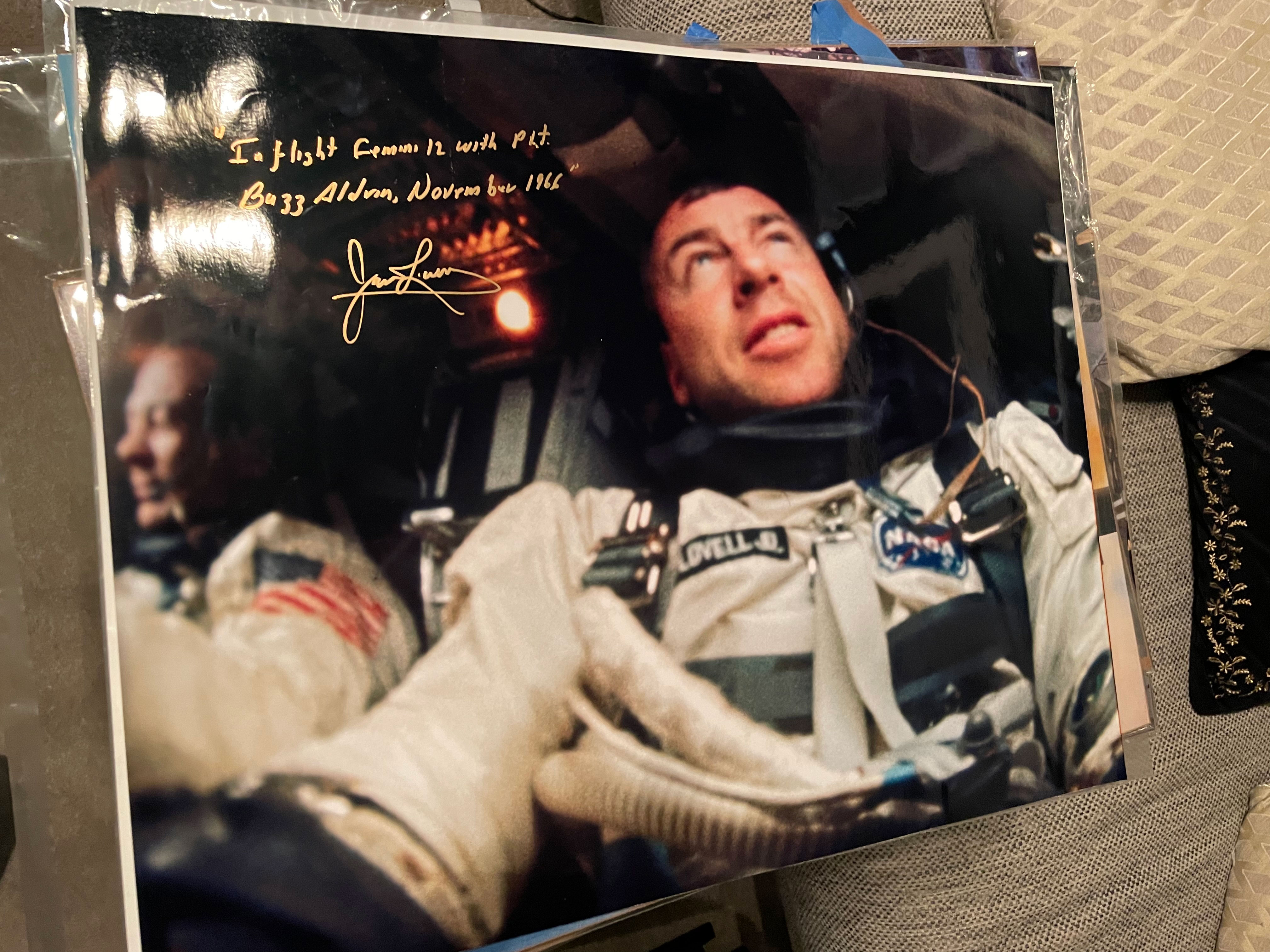 FS: Gemini 12 crew signed pieces - collectSPACE: Messages