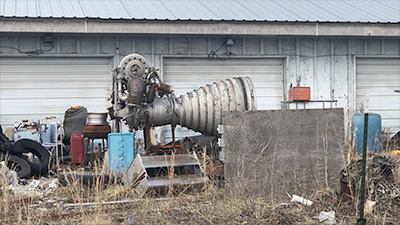 Saturn H-1 rocket engine in Missouri junkyard - collectSPACE: Messages