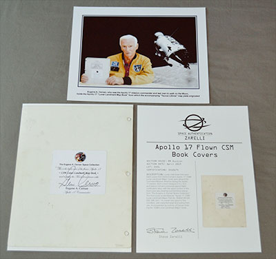 FS: Apollo 17 flown maps book cover - collectSPACE: Messages