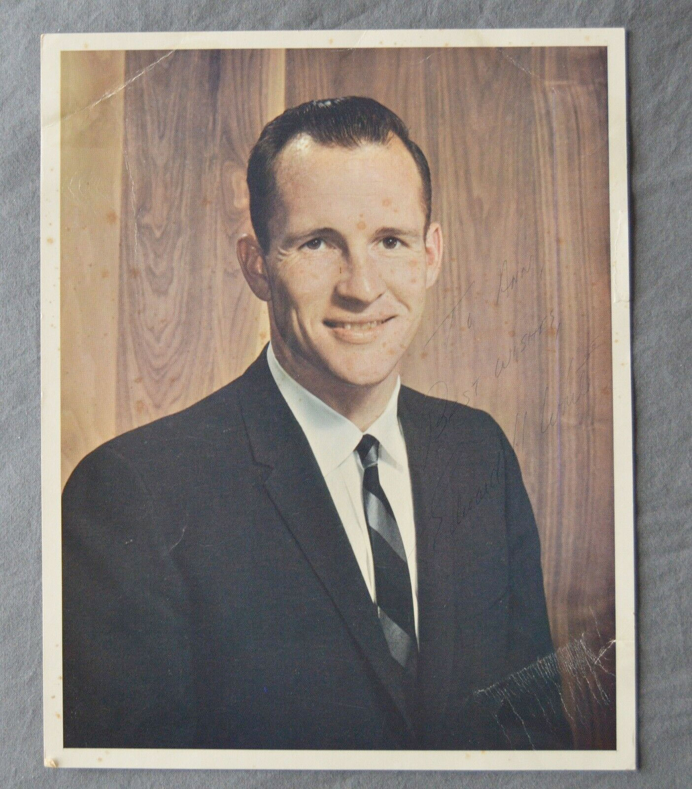 FS: Ed White signed litho (damaged) - collectSPACE: Messages