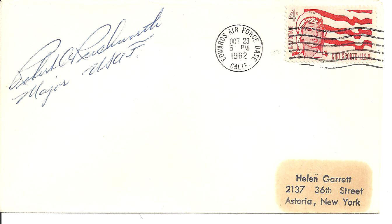 FS: Envelopes signed by Rushworth and Walker - collectSPACE: Messages