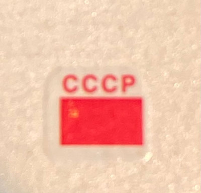 CCCP and Soviet flag decal for ASTP model - collectSPACE: Messages