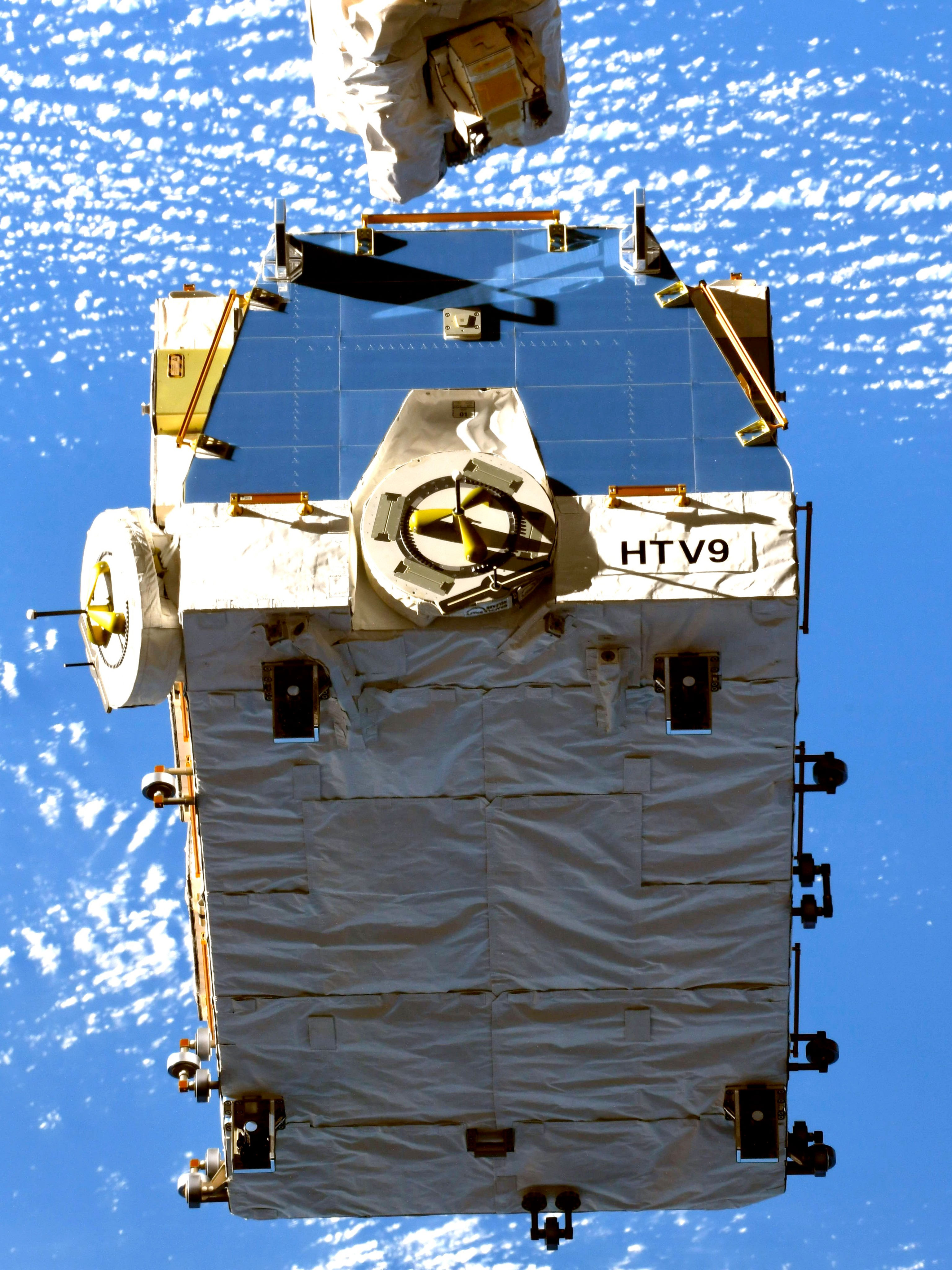 Expedition 64: HTV-9 exposed pallet jettison - collectSPACE: Messages