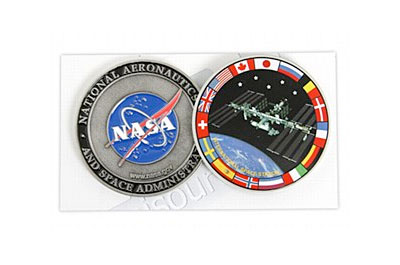 NASA International Space Station (ISS) medallion - collectSPACE: Messages