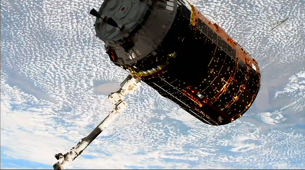 JAXA's H-II Transfer Vehicle Kounotori-9 - collectSPACE: Messages