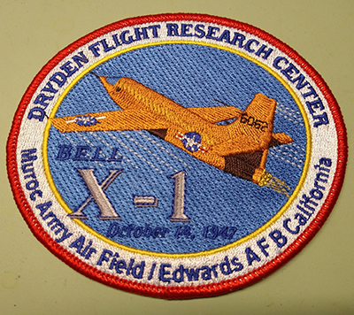 WTT: Bell X-1 commemorative patch - collectSPACE: Messages