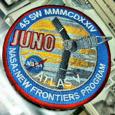 NASA's Juno spacecraft to Jupiter insignia - collectSPACE: Messages