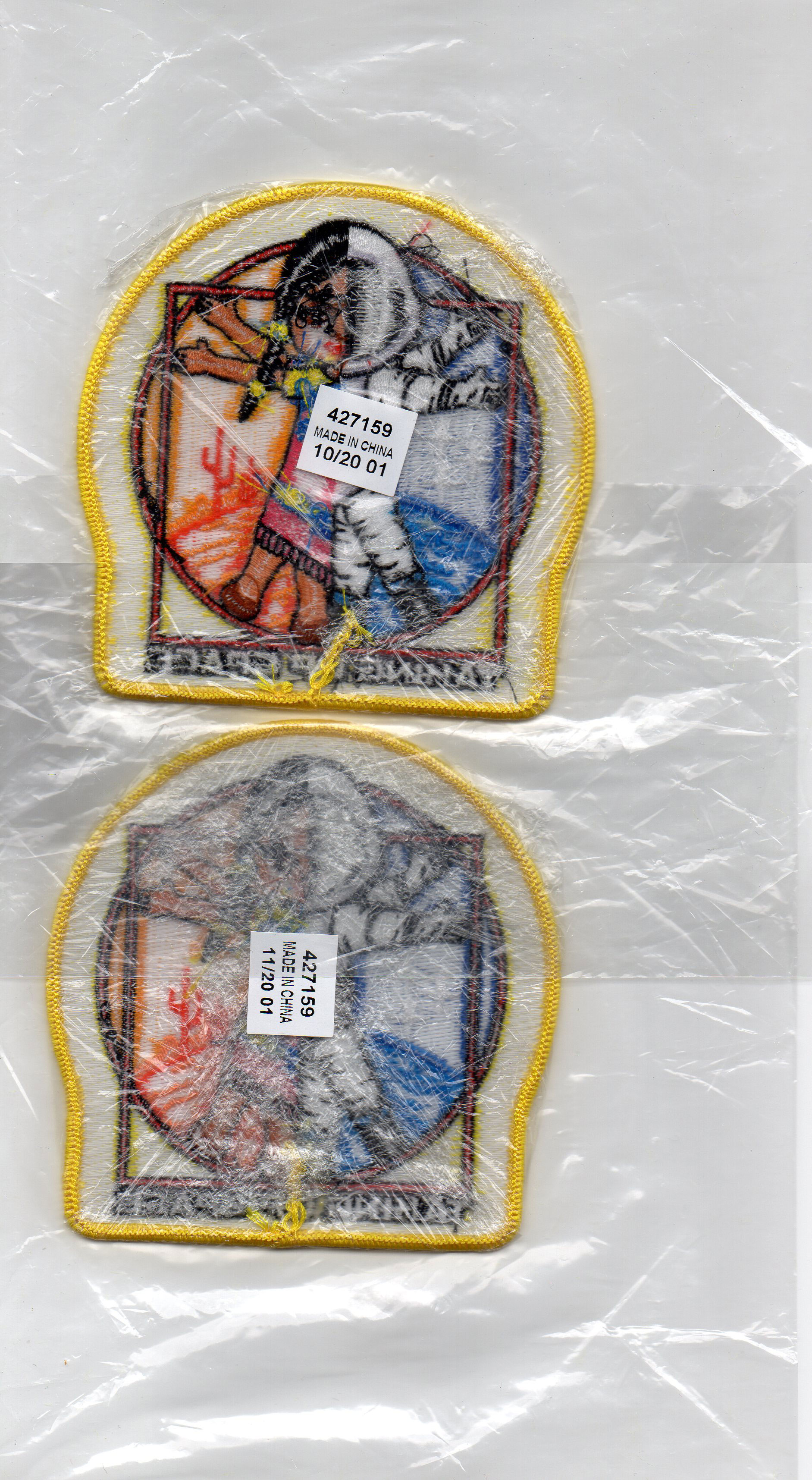 Taking Up Space fundraising patch - collectSPACE: Messages