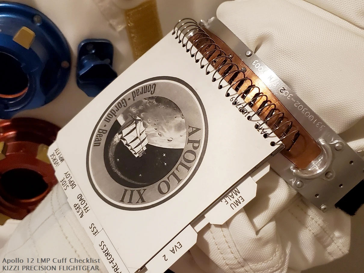 Replica Apollo EVA cuff checklists - collectSPACE: Messages