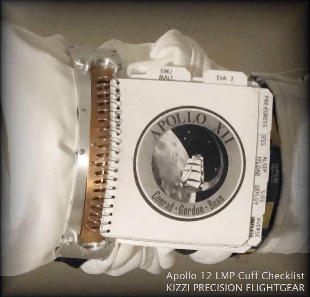 Replica Apollo EVA cuff checklists - collectSPACE: Messages