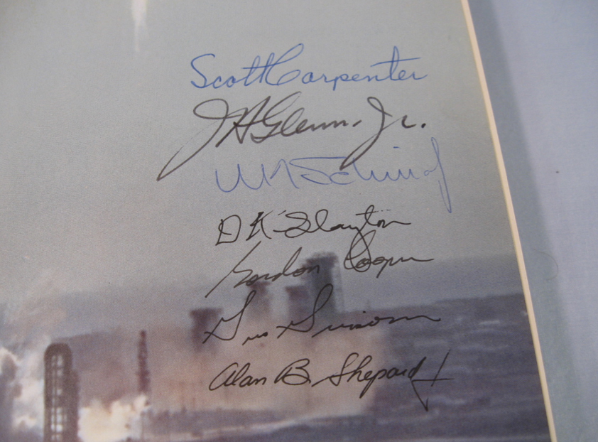Authenticity of Mercury autographs in "We Seven" - collectSPACE: Messages