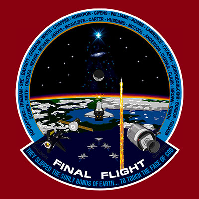 FS: "Final Flight" astro/cosmonaut memorial patch - collectSPACE: Messages