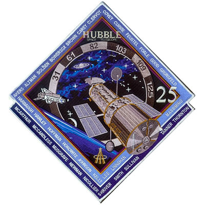 FS: Hubble 25th large patch: Gift an astronaut - collectSPACE: Messages