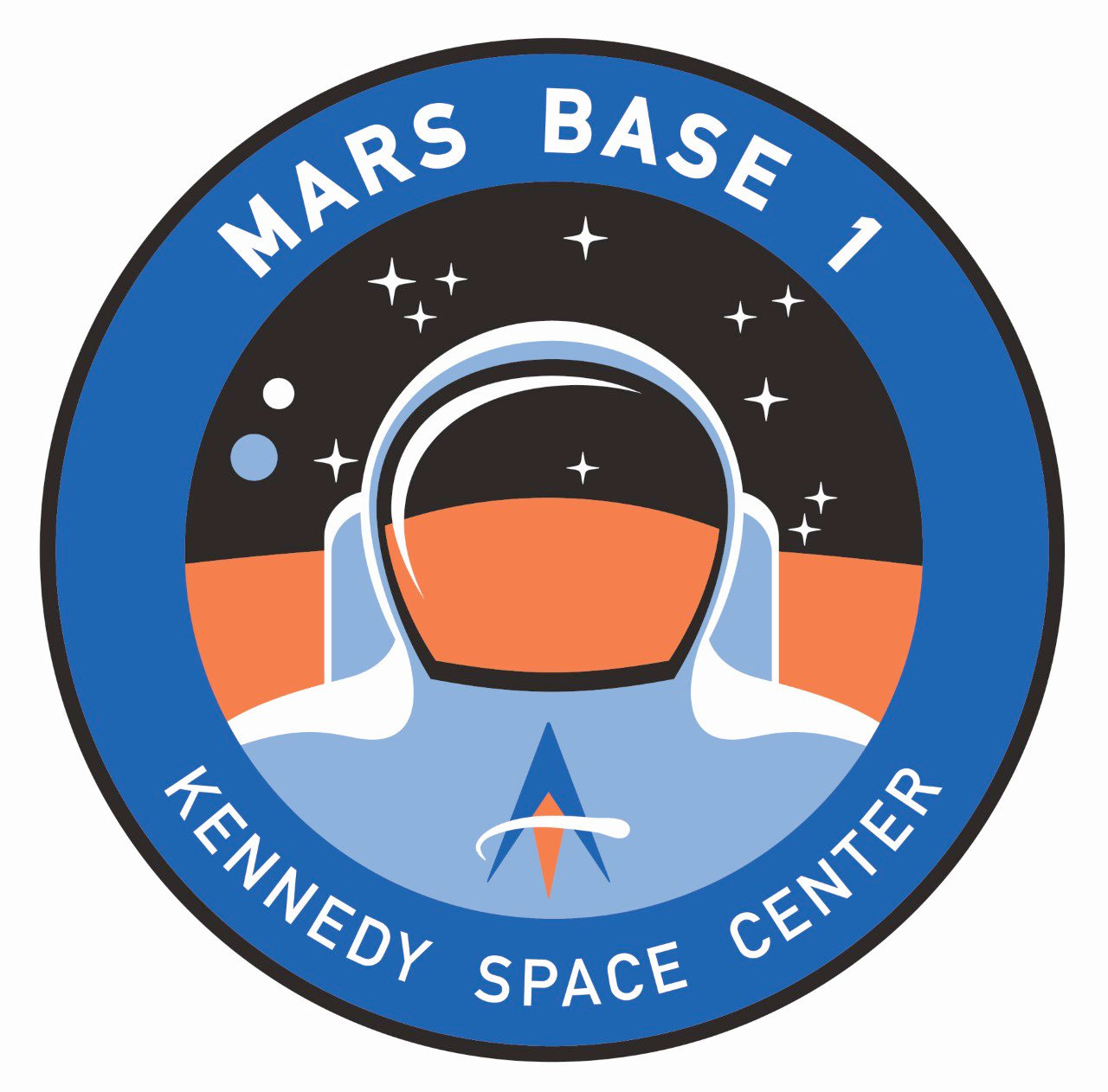 KSC Visitor Complex ATX 'Mars Base 1' logo - collectSPACE: Messages