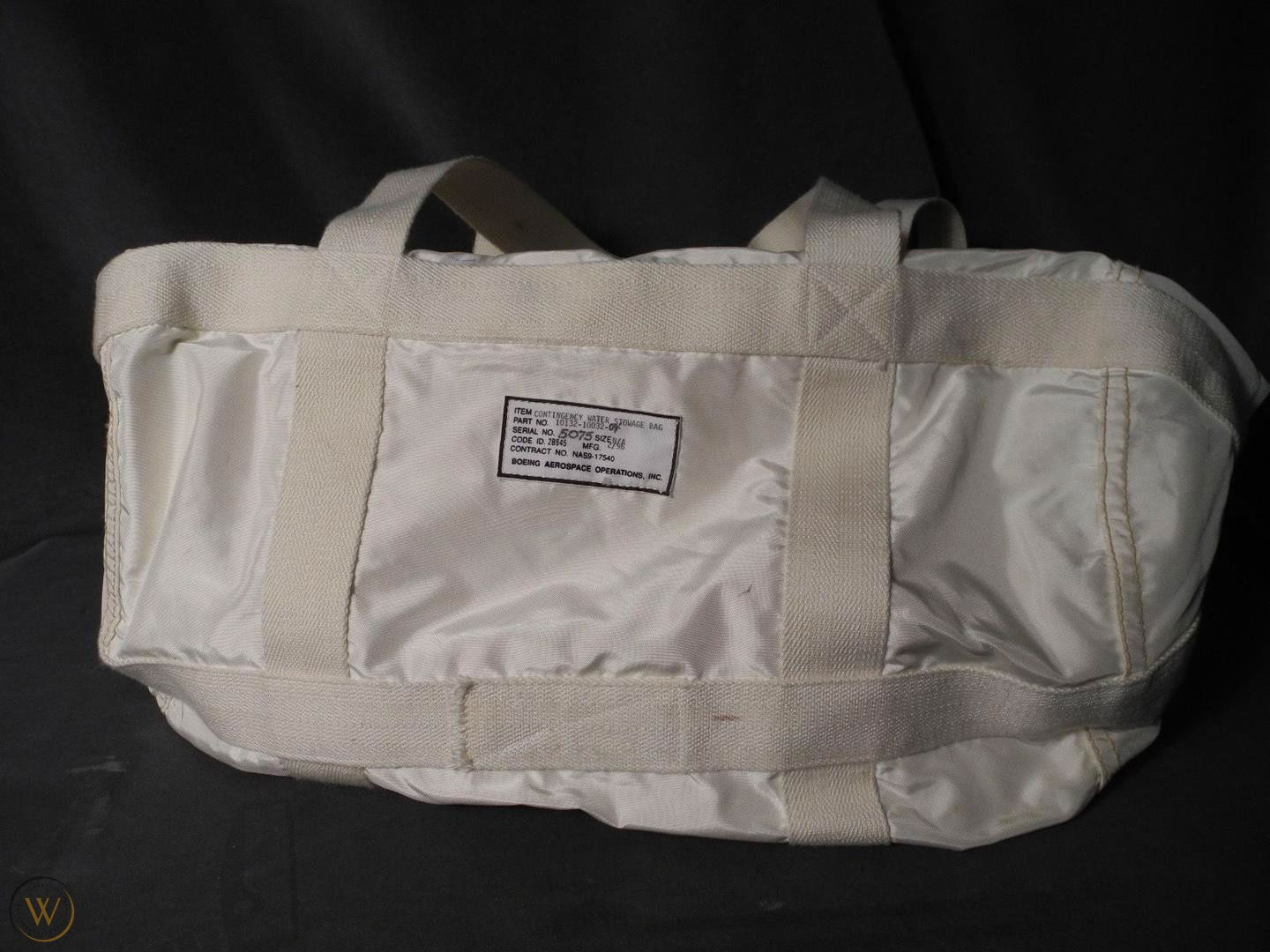 Nomex fabric weight for storage, PPK - collectSPACE: Messages